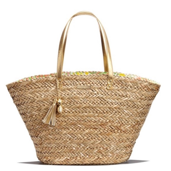 Lilly Pulitzer for Target | Bags | Lilly Pulitzer By Target Straw Bag ...